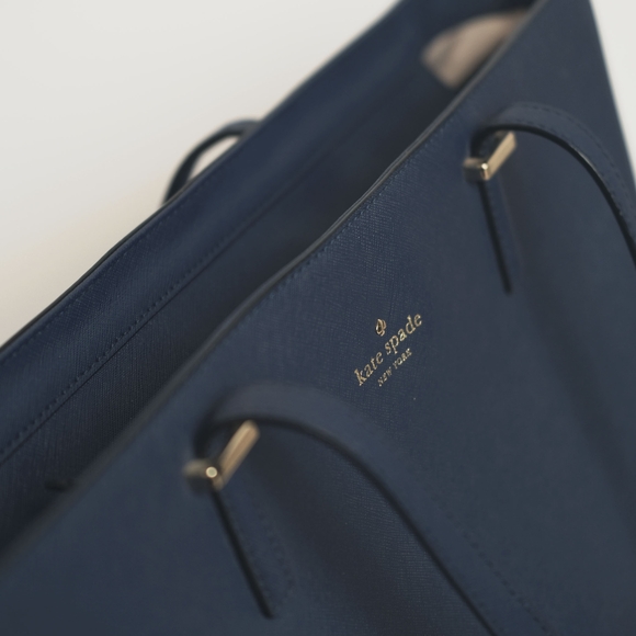 kate spade | Bags | Kate Spade Navy Blue Tote Bag | Poshmark